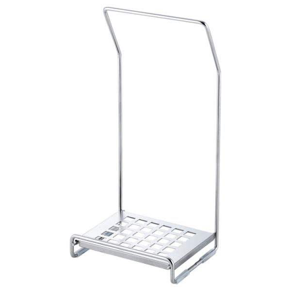 【発売日：2025年11月04日】オールステンレス製でさびにくく衛生的。 置き場に困るコンタクトケースとコンタクトを使用中は不要になるメガネを一緒におけるスタンドです。コンタクトを置くスペースは、乾燥しやすいようにメッシュになっています。コ...