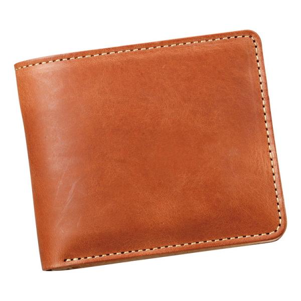 【発売日：2025年11月04日】ワックスとオイルを染込ませたヌメ革は使い込むほどに色艶を増し、一人一人の個性あるアイテムへと育ちます。内側にはナチュラルなヌメ革を使用したメリハリあるデザインです。ホック小銭入×1室、カード入・ポケット×各...