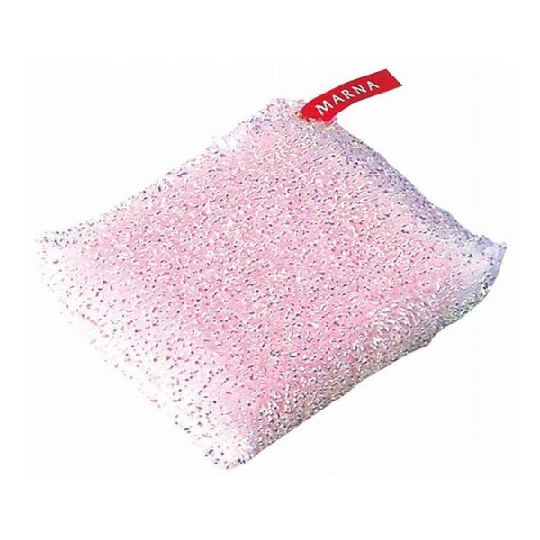 【発売日：2021年09月13日】【サイズ】幅9.5×奥行3×高さ×9cm【重量(kg)】0.016【材質】カバー/PET ナイロン、スポンジ/ポリウレタン【生産国】日本【商品説明】キラキラしたPETフィルムを、パイル状に編んだスポンジです...