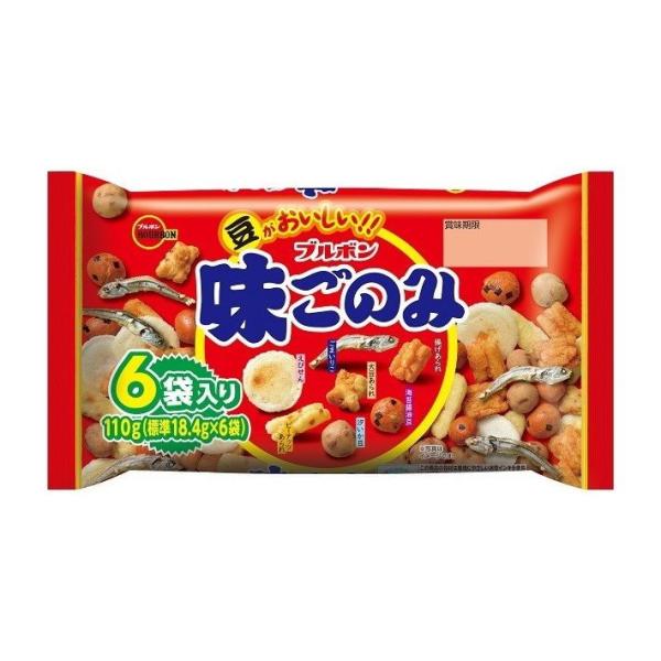 【発売日：2025年06月26日】【商品詳細】おやつ・おつまみとして老若男女問わずお楽しみいただくために、米菓・豆菓子・小魚などをミックスしました。メーカー名:（株）ブルボン生産国・加工国:日本商品区分:食品保存方法:常温賞味期限:150日...