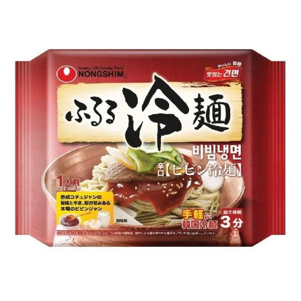 【発売日：2025年06月26日】【商品詳細】熱風で乾燥したコシのあるノンフライ麺。コチュジャンの旨みと辛さ、果実の甘みを熟成させたビビンジャンに絡めて食べる汁なし麺 。原材料(アレルギー表記含む):めん(小麦粉、でん粉、そば粉、植物油脂粉...