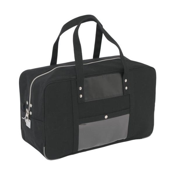 【発売日：2019年05月21日】【商品詳細】●擦り切れに強く、耐久性に優れた帆布生地を使用したボストンバッグです。●既にお持ちの南京錠等で施錠可能な金具の付いたタイプです。●両面に宅配伝票用透明ポケットが付いているので梱包無しでそのまま配...