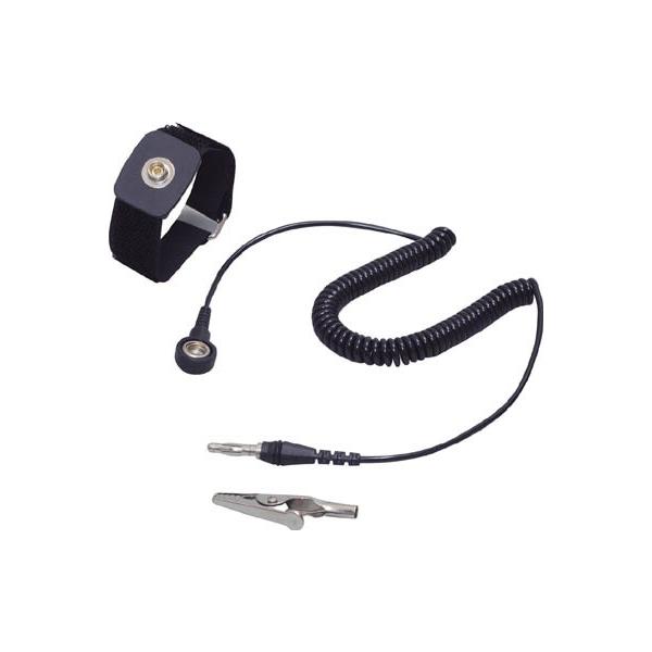 【発売日：2015年08月21日】【メーカー型番】AS-101-10【JANコード】4983621880281【ブランド】カスタム【特徴】●マジックテープ式のリストストラップです。【用途】●半導体工場・精密機器組み立て作業での静電気除去。【...