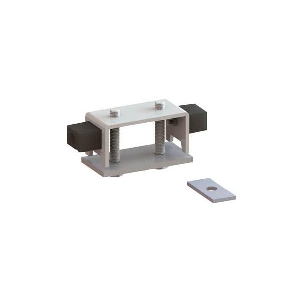 【発売日：2017年02月03日】【商品詳細】●車の胴部分を止めるのに適しています。●ゴム付のため衝突音が軽減されます。●吊り車の脱落防止と扉の位置決め用戸当り●適用レール:N10-HR●品名:ドアハンガー用ゴム付戸当り●M8ボルト付き●ス...