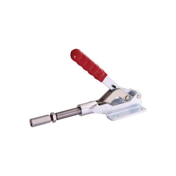 【発売日：2017年02月03日】【商品詳細】●溶接治具、組立治具、検査治具、加工治具に最適です。●フランジベースタイプです。●全長(mm):241.5●ハンドル操作角度(°):190●ストローク(mm):55●押圧力(kN):4.54●先...