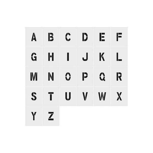 【発売日：2017年02月03日】【商品詳細】●吹付用のステンシルプレートです。●ポリプロピレンの薄い板のため曲面にそわせて使用することができます。●材質がポリプロピレンのため、使用後の処理も簡単です。●駐車場などの吹付用プレートに。●表示...