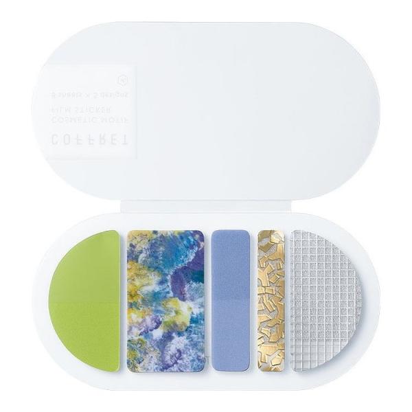 【発売日：2024年08月28日】【商品説明】日々のメイクを楽しむようにシールで自由な彩りを。並べても、重ねても。こころ躍るカラーを思いのままに。材質:PET本体色:シフォンイエロー