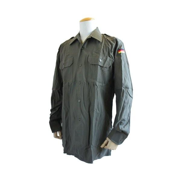 【商品名】ドイツ軍放出 BW フィールドシャツ JS001NN GR.3（L)【デットストック】【未使用】