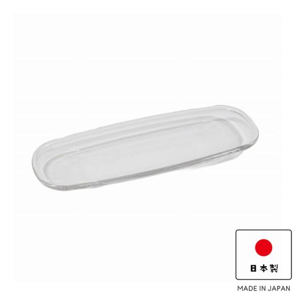 【発売日：2026年03月03日】【商品説明】クリアカラーのおしぼりトレーです。家庭でも飲食店などの業務用でも使えます。小物トレー、メガネトレーとしても使えます。安心の日本製です。【商品情報】■サイズ約 幅7×奥行18.5×高さ1.8（cm...