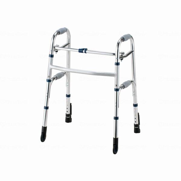 【発売日：2023年06月29日】ご自分でゆっくり走行される方におすすめです。○ウォーカーストレートキャスタータイプ1．前輪一方向に固定されているのでゆっくり歩行できます。方向転換は少しずつ歩行器を持ち上げ向きを変えます。2．後脚荷重がかか...