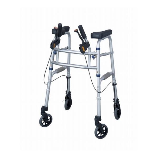 【発売日：2022年11月14日】【規格詳細】グリップ間隔21cmアームレスト内幅35cm（内寸最大幅）アームレスト84〜94cm下段グリップ48〜58cmハンドル91〜101cm重量：5.8kg収納時サイズ：W61×D25×H91cmタイ...