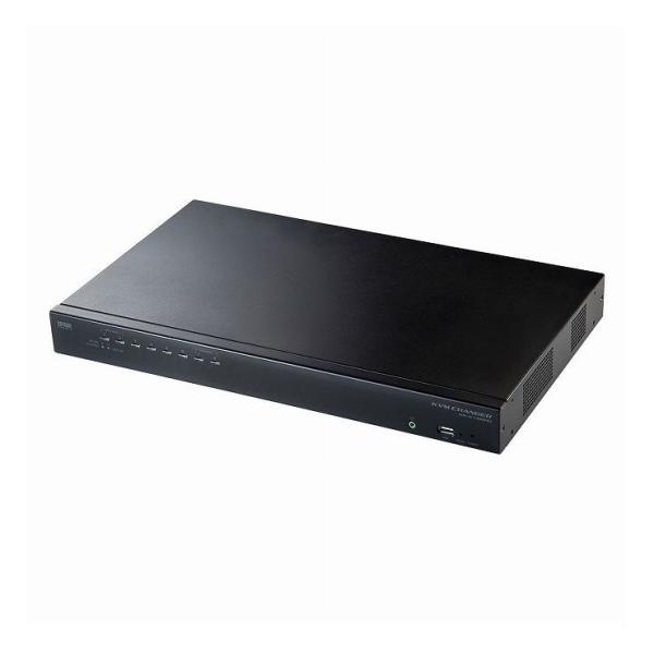 【発売日：2021年06月04日】HDMIディスプレイ、USBキーボード、USBマウスに対応しUSB2.0機器も切替えできるOSD機能を搭載した19インチサーバーラック対応8ポートKVM。■対応OS：Windows10・8.1・8・7・Vi...