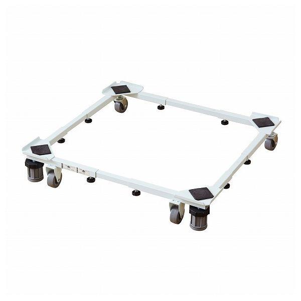 【発売日：2022年03月22日】幅48〜78cm×奥行39-61cm×高さ10cm2.7kgパイプ・フレーム：鉄・エポキシ樹脂粉体塗装、ジャッキ：ナイロン樹脂・鉄・メッキ、キャスター：PP樹脂・ウレタンゴム・鉄・メッキ、固定ネジ：PP樹脂...