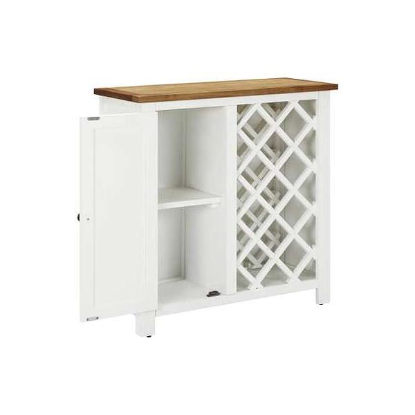 【発売日：2025年04月21日】■この木製のワインキャビネットで、大切なお持ち物をまとめて安全に収納しましょう。 このボルトホルダーは、天板に無垢のオーク材とオークベニヤ付きMDFを使用、また本体にアカシア無垢材を使用しているのが特徴です...