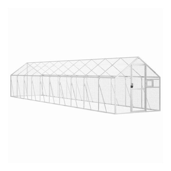 【発売日：2026年04月16日】鳥小屋は、鳥たちが安全に飛んだり遊んだりできる、居心地のよい快適な場所になります。頑丈なアルミニ素材を使用しているため、長持ちします。さらに、毎日鳥を観察することができるため、鳥がのびのびと外を見ることがで...