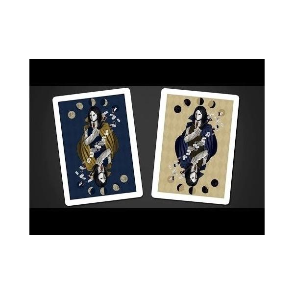 イリュージョニスト・ダーク＆ライトの２デックセットです。ライトは比較的簡単に入手できるかと思いますが、ダークが入手困難な状態です。この機会にぜひ、セットでお求めください。