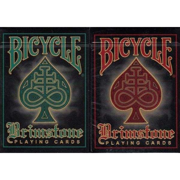 もちろんUSPCCプリント。デックケースは、金箔付きのカスタムデザインタックボックスです。絵札やジョーカーのデザインが独特で秀逸。レッドとアクア、2色コンプリートセットです。