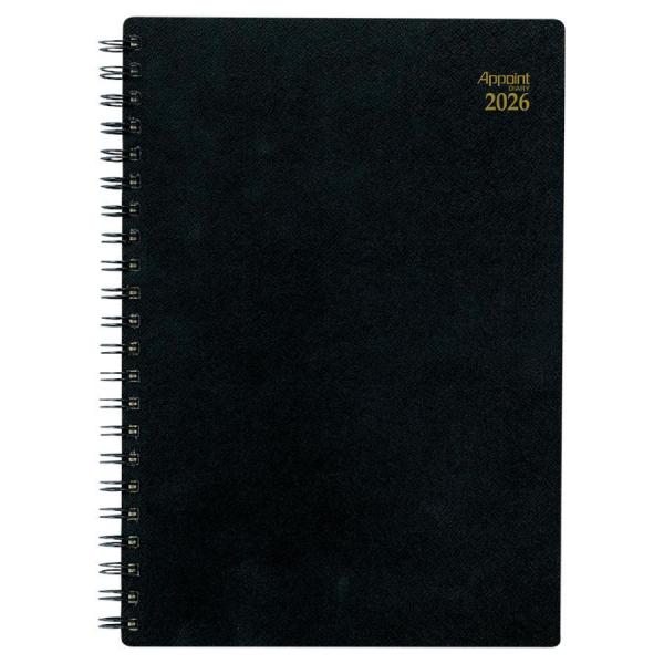 ベーシックで機能的なビジネスダイアリー。罫線幅や文字の配置など細部まで使いやすさにこだわった仕事を機能面でサポートする手帳です。左半分が1週間のスケジュール、右半分が横罫のメモスペースになっており1週間の予定とメモを見開きで管理できる人気の...