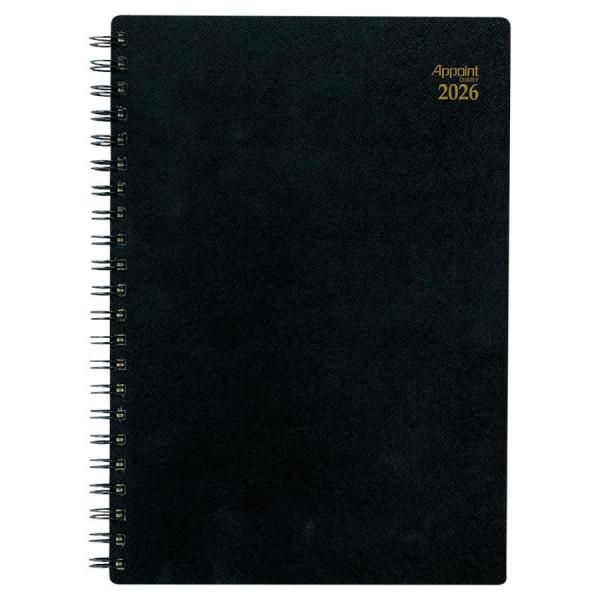 ベーシックで機能的なビジネスダイアリー。罫線幅や文字の配置など細部まで使いやすさにこだわった仕事を機能面でサポートする手帳です。左半分が1週間のスケジュール、右半分が横罫のメモスペースになっており1週間の予定とメモを見開きで管理できる人気の...