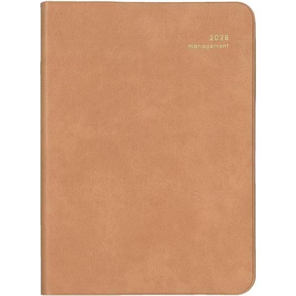 ウィークリーは自分で項目を決めて、予定を分けて管理できるレイアウトです。●色:ベージュ。●規格サイズ:A6。●表紙素材:PVC。●ページ数:160。●始まり曜日:月曜日。●始まり月:12月。●主レイアウト:1週間+メモ。●レイアウト1:ウィ...