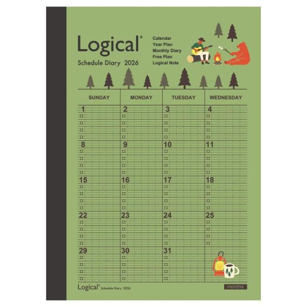 エンボス加工を施した上品な風合いの表紙が特徴のAタイプ。気品あるペールトーンの表紙でシーンを選ばず使いやすい！日曜始まり週のはじまりを日曜から意識することで快適な生活習慣を実現！カレンダーと同じ見え方なのでデスク用や2冊目の手帳としても最適...