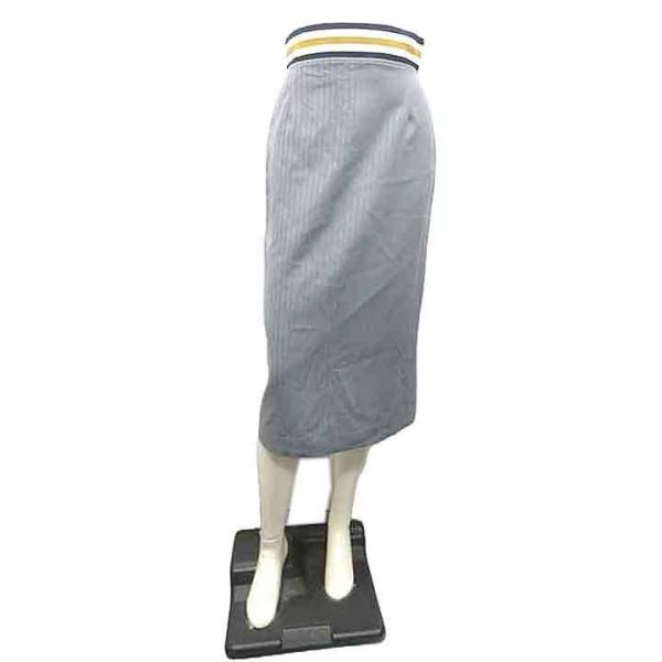 【ブランド/メーカー】miroir de ensuite ミロワールドゥエンスイート【カテゴリ】スカート 【色】グレー【サイズ】 9【サイズ詳細】 　　総丈約76cm、ウエスト幅約33cm、ヒップ幅約43cm【素材】画像参照 【状態】未使用...