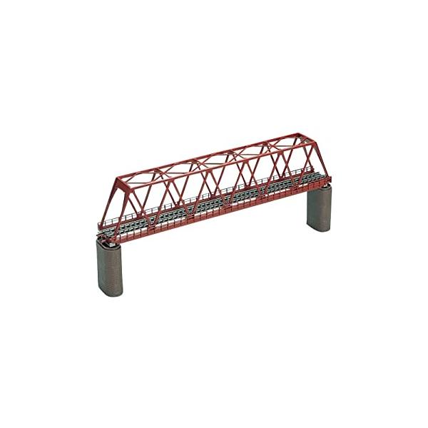 TOMIX Nゲージ 3031 単線トラス形鉄橋 F 赤 れんが橋脚 2本付の通販価格と最安値