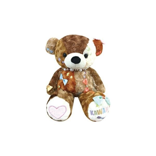 商品名     KAWAII       BEAR　チョコレート　Ｌサイズサイズ     こちらはぬいぐるみの「Ｌサイズ」です。サイズ：約46cm特徴自分も可愛くなりたい！と願い、気づけばこ〜〜んなにカラフルに！？！？！そんなＫＡＷＡＩＩベ...