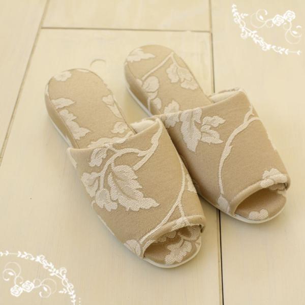 Jennifer Taylor ジェニファーテイラー ルームシューズ・前あきスリッパHeirloom REHE-RS-O エレガントなルームシューズ