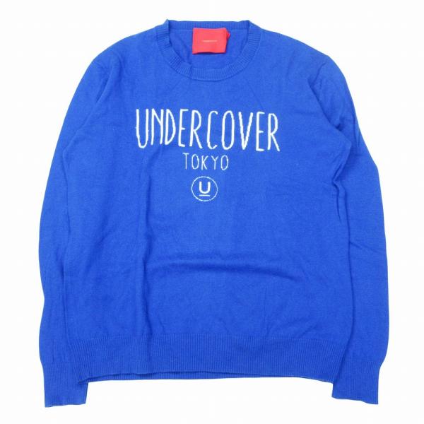 ・商品名【UNDERCOVER UC TOKYO Crew Neck Wool Knit アンダーカバー クルーネック ウール ニット セーター 長袖 UCP9902 3 L】・表記サイズ【3(L)】【肩幅】47cm"【身幅】57cm"【着...