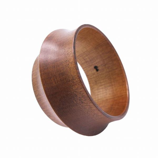 ・商品名【美品 R.ALAGAN ララガン ウッドバングル ブレスレット MOUNTAIN WOOD BANGLE LIGHT BROWN ブラウン アクセサリー レディース】・表記サイズ【-】【幅】4cm"【手首周り】-cm"【その他】直...
