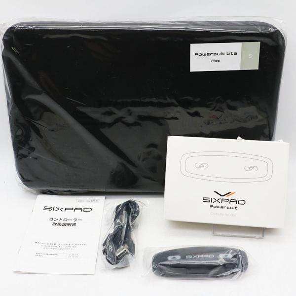 スマホ、タブレットからご覧の方は、下記の【商品詳細を見る】から詳細情報を必ずご確認下さい。商品名：MTG SIXPAD シックスパッド パワースーツライト アブズ Sサイズ SE-AT00A-S 専用コントローラー付き商品管理番号：ER8-...