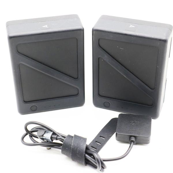 スマホ、タブレットからご覧の方は、下記の【商品詳細を見る】から詳細情報を必ずご確認下さい。商品名：DJI INSPIRE2 TB50 インテリジェントフライトバッテリー 2個セット充電回数：24回・26回 + INSPIRE2用 送信機用充...