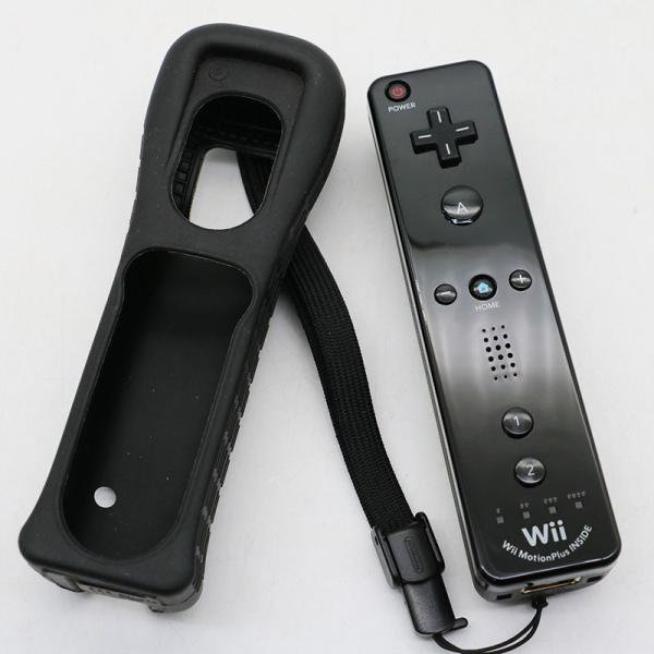 スマホ、タブレットからご覧の方は、下記の【商品詳細を見る】から詳細情報を必ずご確認下さい。商品名：Wii リモコンプラス RVL-036 黒商品管理番号：SR8-01-85状態：ボタンにスレがみられます。電池挿入部分に多少汚れがみられます。...