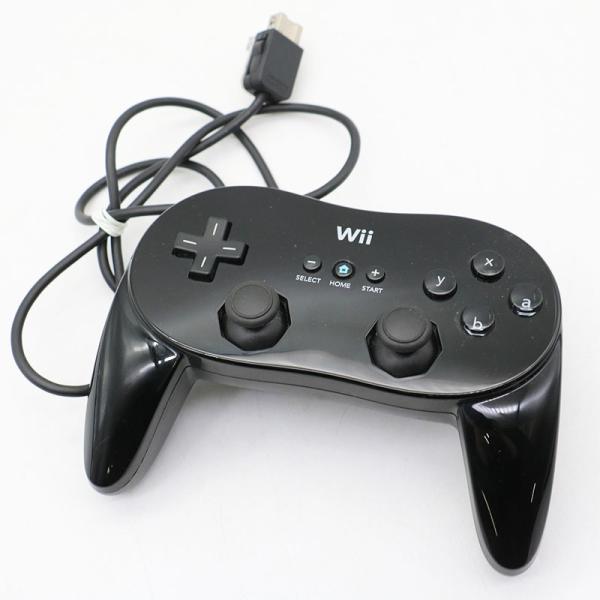 スマホ、タブレットからご覧の方は、下記の【商品詳細を見る】から詳細情報を必ずご確認下さい。商品名：Wii クラシック コントローラー RVL-005 黒商品管理番号：SR8-01-87状態：汚れやスレがみられます※詳しくは画像をご覧下さいま...