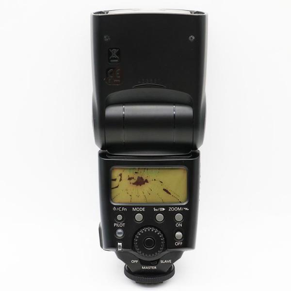 スマホ、タブレットからご覧の方は、下記の【商品詳細を見る】から詳細情報を必ずご確認下さい。商品名：Canon キャノン スピードライト Speedlite 580EX商品管理番号：SR8-03-93状態：液晶表示部の内部に亀裂があり、黒いイ...