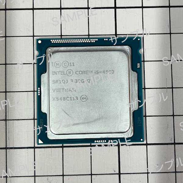 【商品名】CPU Intel Core i5 4590【用途】デスクトップ　パソコン用【ソケット】FCLGA1150【プロセッサーベース動作周波数】3.30GHz【コア数／スレッド数】4コア/4スレッド【TDP】84W※※※ジャンク品のため...