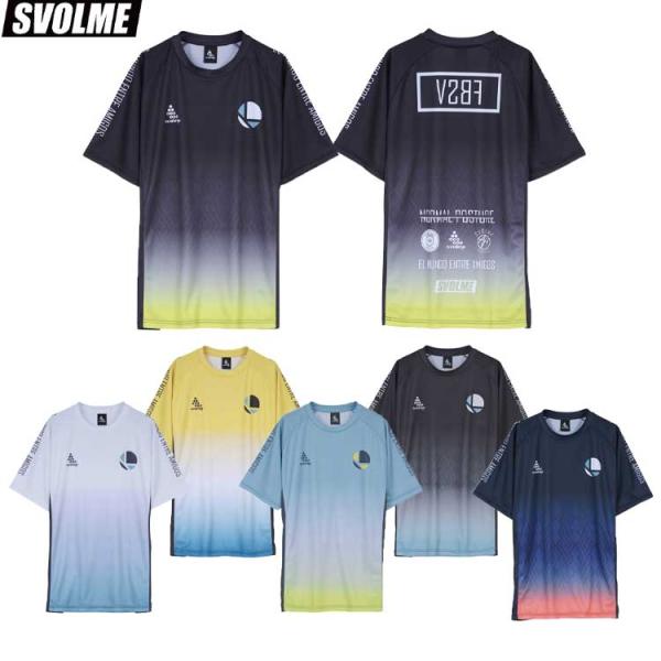 SVOLMEならではのカラー配色。グラデーションの下に人結束をあらわした糸の撚りをイメージした柄がうっすら見え隠れする1品。SDG商品。UVカット、吸水速乾機能付き。素材：リサイクルメッシュ ドライメッシュ混率：ポリエステル100％サイズ：...