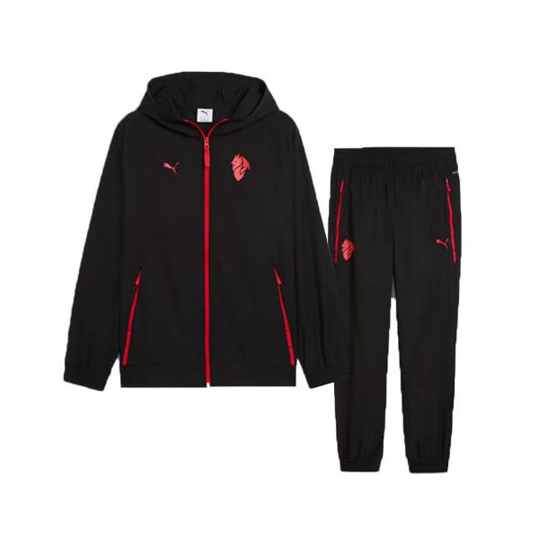 イタリアリーグ セリエA　ACミラン2025-26シーズン プーマテック ウーブン ジャケット＆ウーブンパンツの上下セット革新と伝統が融合した「プーマテック クラブ コレクション」【ジャケット】品番: 782405_04カラー: PUMA ...