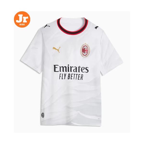 kids キッズ JR ジュニア 子供用　イタリア　セリエＡ　ＡＣミラン2026-27シーズン　AWAY レプリカユニフォームACミラン アウェイ レプリカ ユニフォームが、キッズサイズで登場。クラブ史に刻まれた伝説的な逆転劇へのオマージュ...