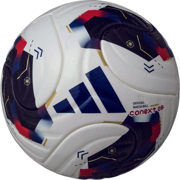 「高円宮杯 JFA U-18 サッカープレミアリーグ 2026」などで使用される公式試合球。日本オリジナルカラー。・サーマルボンディング製法・人工皮革(PU製)・FIFA公認球・JFA検定球・中学・高校・大学・一般用・梱包仕様　化粧箱入り・...