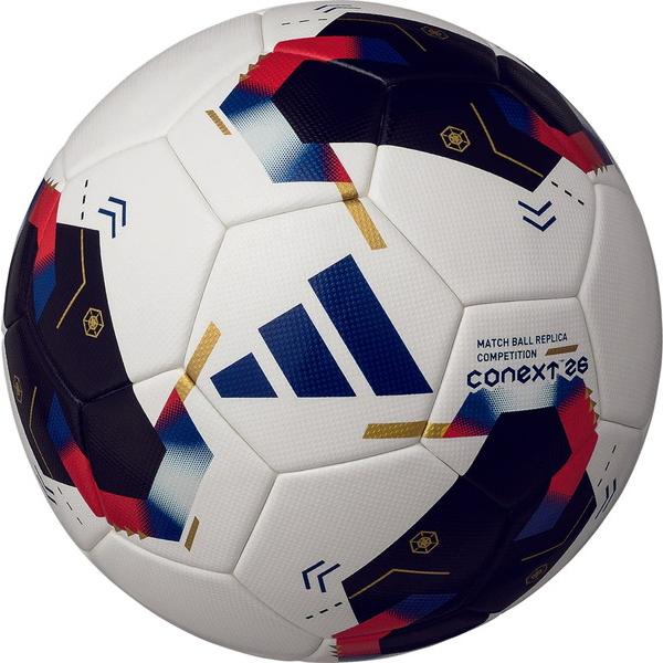 「高円宮杯 JFA U-18 サッカープリンスリーグ 2026」で使用される公式試合球。日本オリジナルカラー。・サーマルボンディング製法・人工皮革(PU製)・JFA検定球・中学・高校・大学・一般用・梱包仕様　ポリ袋入り品番　ADF531CO...