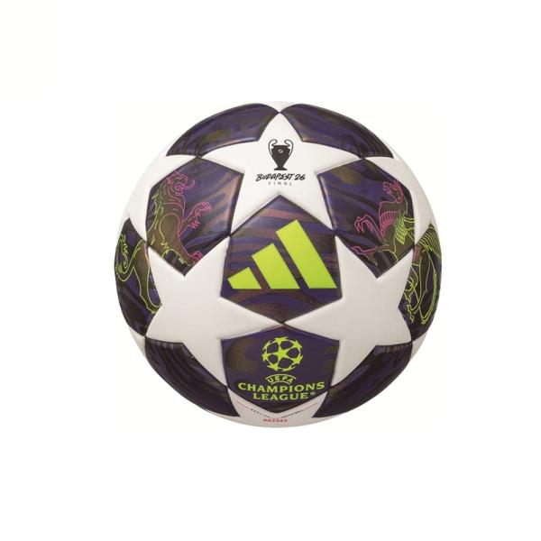 　2026年3月11日から2026年5月31日まで開催されるUEFA Champions League 2025-2026 ノックアウトフェーズで使用。　決勝はハンガリーのブダペストで開催される。　決勝の開催地ブダペストを流れるドナウ川の水...
