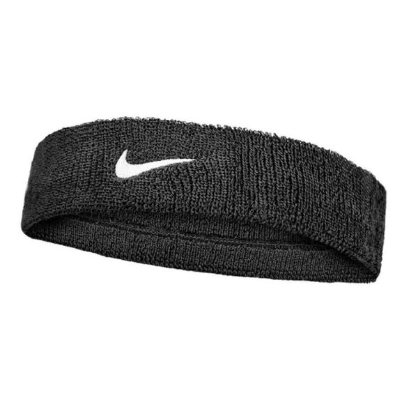 吸水性のあるテリー素材がさらりと快適な状態を保つ。スウッシュロゴの刺繍入り。素材：71% コットン, 19% ナイロン, 6% ゴム, 4% ポリエステル生産国：タイサイズ：高さ5cm　幅17cmカラー：010　ブラック/ホワイト●追跡可能...