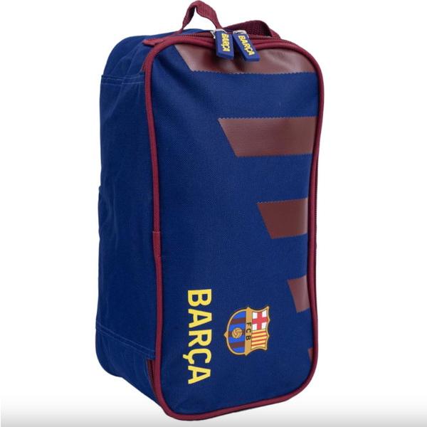 クラブ公式ライセンス商品スペイン　ラ・リーガ　FC バルセロナ持ち手が付いており、持ち運びに便利なマルチバック。開口部も大きく、シューズなどの出し入れも容易です。素材　ポリエステルサイズ　32cmｘ17cm（マチ約13cm）中国製