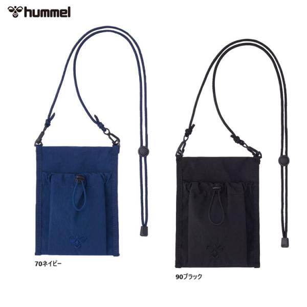 -hummel PLAY-デンマークの遊び心を持って人生をアクティブに楽しむためのコレクションスマートフォンやペットボトル等、ちょっとした小物の持ち運びに便利なネックポーチ。500mlのペットボトルを収納可能、前面ポケットには携帯など。ブラ...