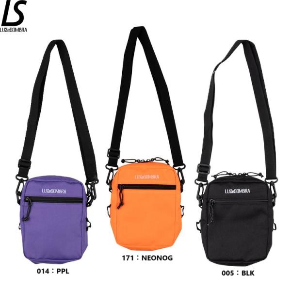 LUS LS ルース LUZeSOMBRA ルースイソンブラ　TWM MINI SHOULDER BAGをベースにしたショルダーバッグです。内側にも仕切りを設け、コンパクトながら利便性に優れています。背面にもメッシュのポケットがあるので出し...