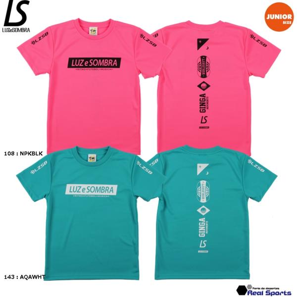 LUZeSOMBRA/LS/ルース/スタンダード/KIDS/キッズ/子供用袖のプリントカラーがBODYプリントカラーと同色に変更されました。素材：ポリエステル　100％サイズ　身丈/身幅/袖丈（cm）120　48/36/15130　52/3...