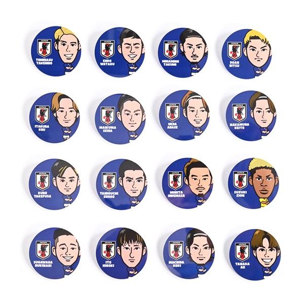 JFA公式ライセンス商品 ファングッズどの選手が手に入るかは届いてからのお楽しみ。お気に入りの選手をゲットしよう!※封入されている選手はランダムとなります。（1個入り）※中身が分からないパッケージになっています。選手の指定、返品・交換などは...