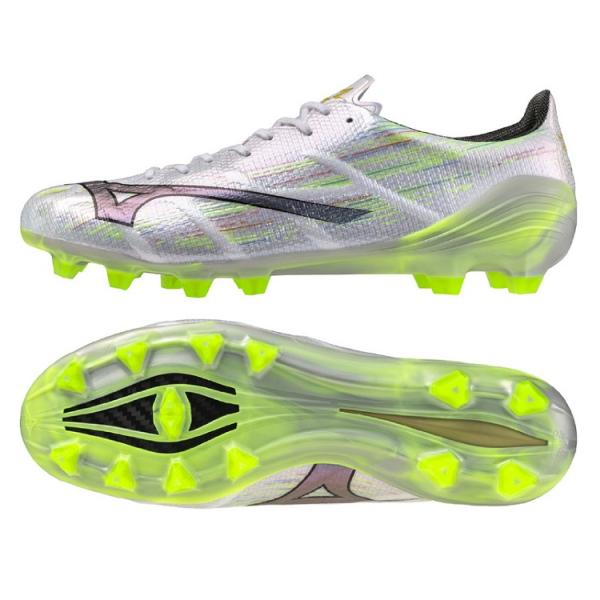 2025年2月14日発売開始スピードは、新次元へ。さらなるスピードを追求したミズノアルファ第2世代モデル。価格：￥20,900 (本体価格￥19,000)品番：P1GA256209品名：ミズノアルファ 2 ELITE(サッカー／フットボール...